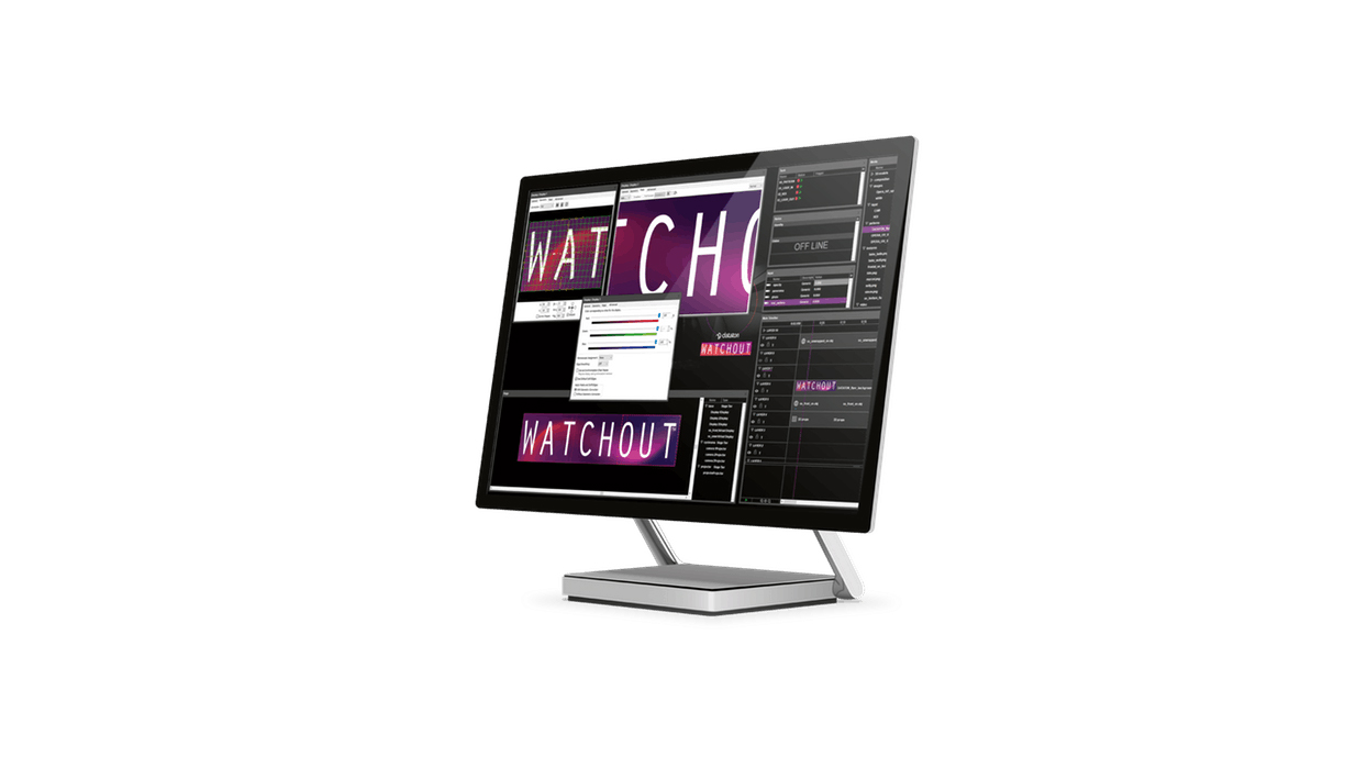 Dataton WATCHOUT TDC Video Equipment Solutions TDC Video Equipment 